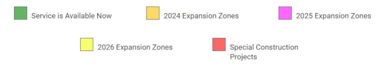 Sprout Coverage Areas - Sprout Fiber Internet