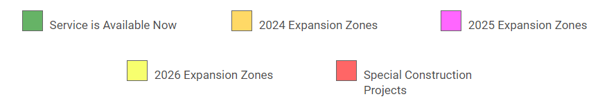 Sprout Coverage Areas - Sprout Fiber Internet